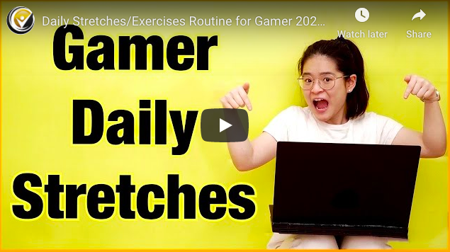 Easy Exercises and Stretches for eSports Gamers